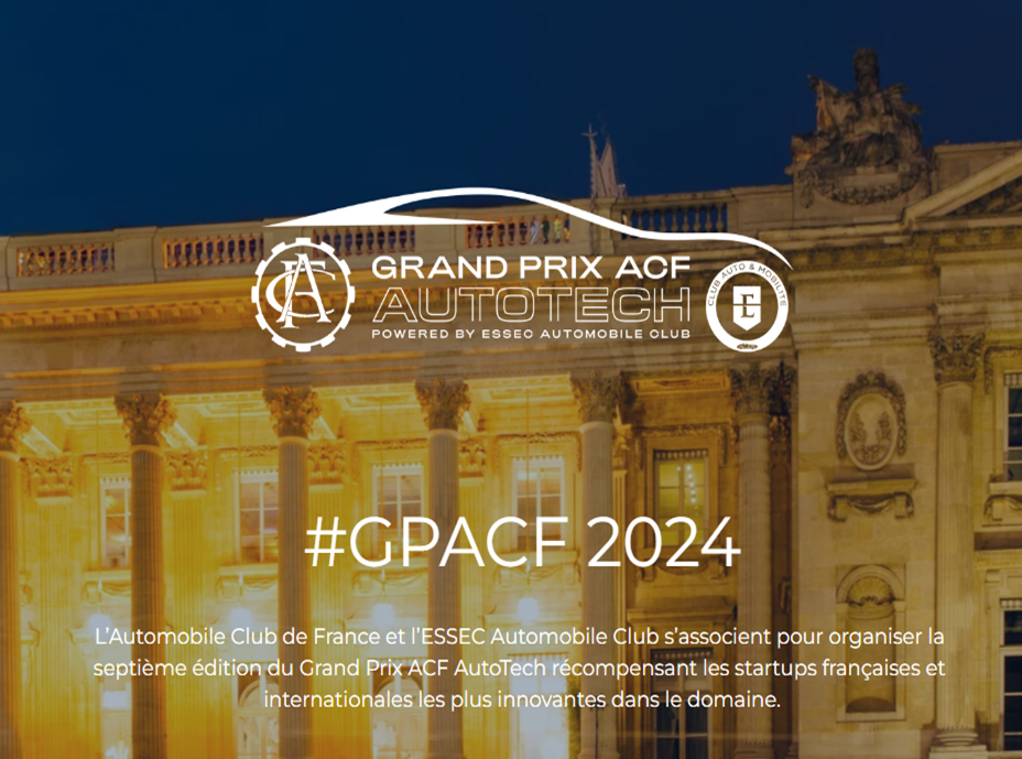 PARIS : Les lauréats du Grand Prix ACF Autotech 2024 - Presse Agence