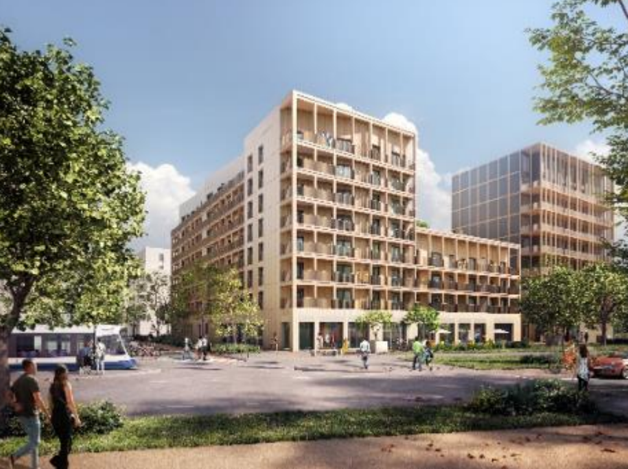 GENEVE : 1ère opération de logements sur la ZAC Ferney-Genève ...