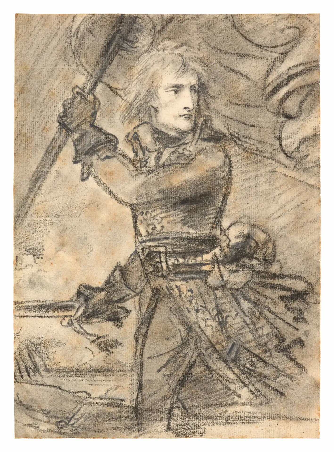 PARIS : Enchères - Artcurial dévoile un dessin inédit de Bonaparte au ...