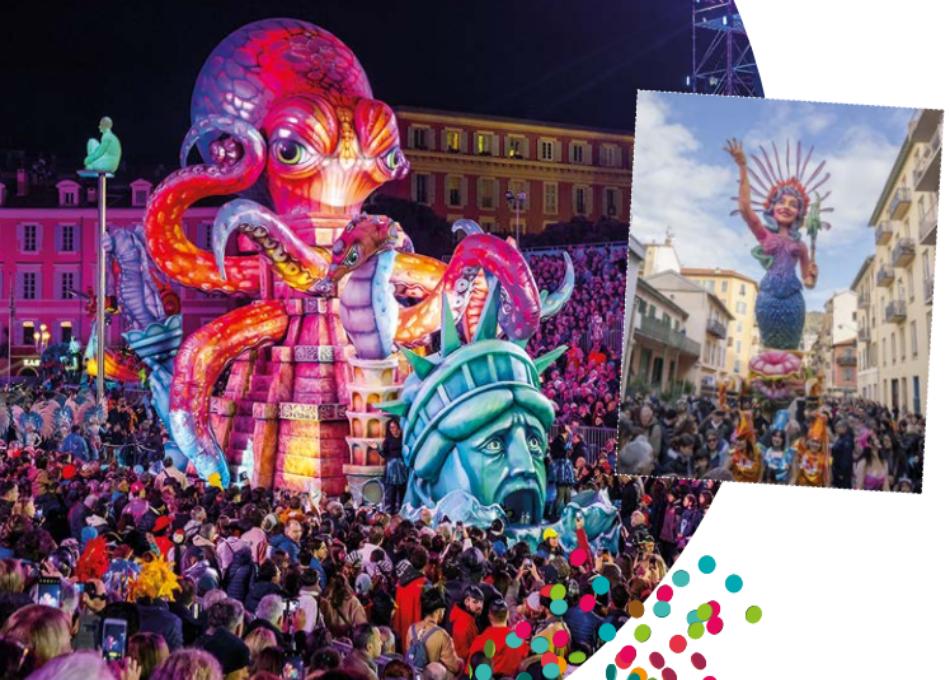 NICE : Carnaval de Nice - La Face Parade, mardi 17 février - Presse Agence